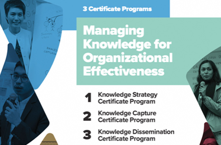 Organizational Knowledge Sharing Certificate Programs 2021 - Leadership ... Organizational Knowledge Sharing Certificate Programs 2021 - Leadership ...